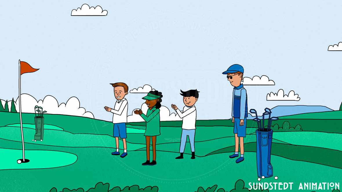 Scottish Golf Animated Explainer Video - Sundstedt Animation
