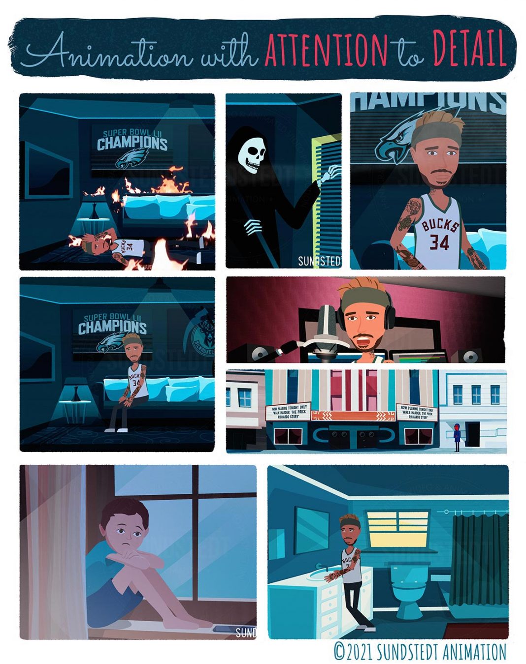 Poka Animated Music Video - Sundstedt Animation